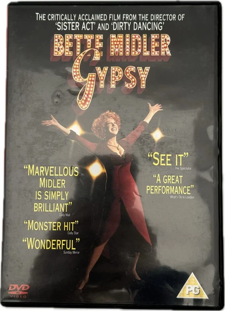 GYPSY, JENNIFER BECK, Bette Midler, Cynthia Gibb, DVD, Musical Films # ...
