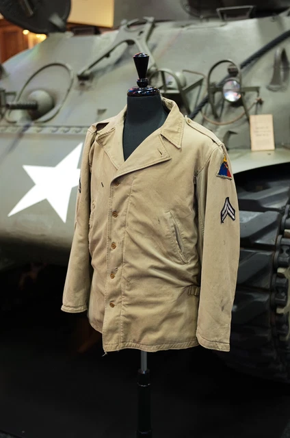ORIGINAL WW2 US Army 14th Armored Division M43 Combat Field Jacket ...