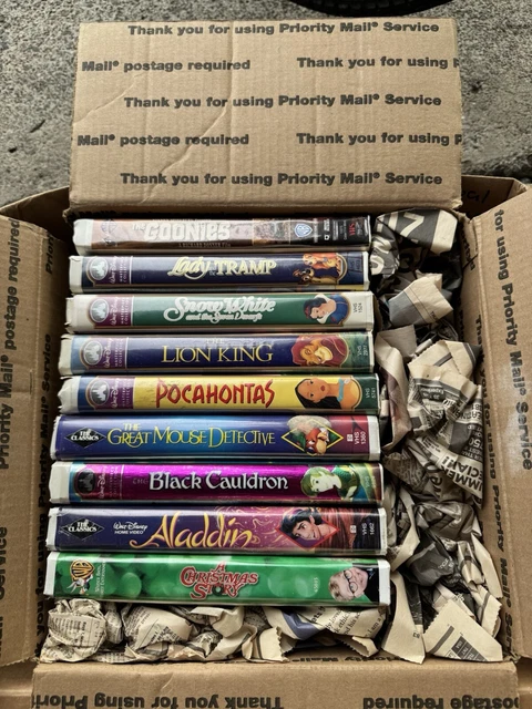 WALT DISNEY. VHS. masterpiece collections. Goonies. A Christmas Story ...