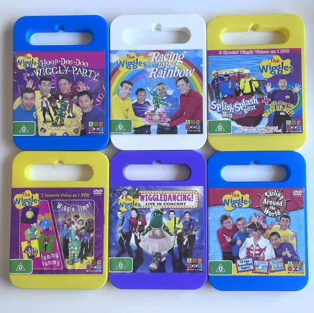 the-wiggles-original-cast-6-lot-rare-dvd-region-4-abc-for-kids-family