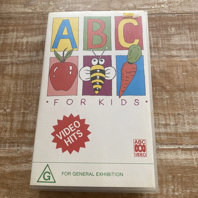 ABC FOR KIDS Video Hits VHS Tape Don Spencer The Wiggles Australia $10. ...