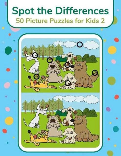 SPOT THE DIFFERENCES - 50 Picture Puzzles for Kids 2 by Nick Snels ...