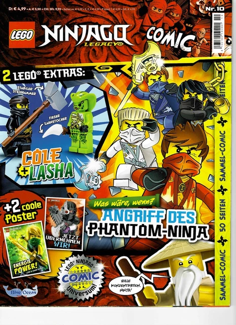 LEGO-NINJAGO - LEGACY - COMIC - NR: 10 - 2022 - Blue Ocean Verlag EUR 2 ...