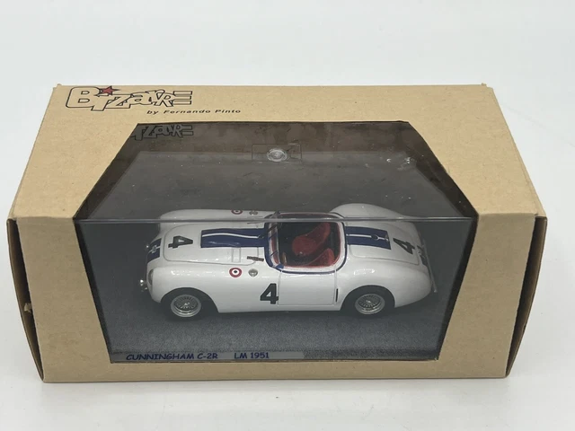 BIZARRE 1/43 CUNNINGHAM C-2R #4 Blanc Le Mans 1951 Art. BZ25 EUR 65,00 ...