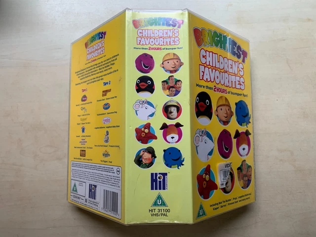 BRIGHTEST CHILDREN'S FAVOURITES - Barney, Pingu, Fireman Sam - Vhs ...