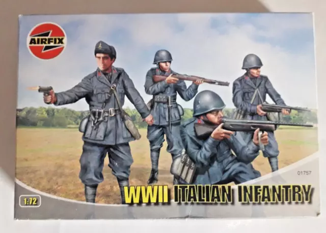 AIRFIX WWII WORLD War 2 Italian Infantry 1/72 scale - 48 figures complete set £9.04 - PicClick UK