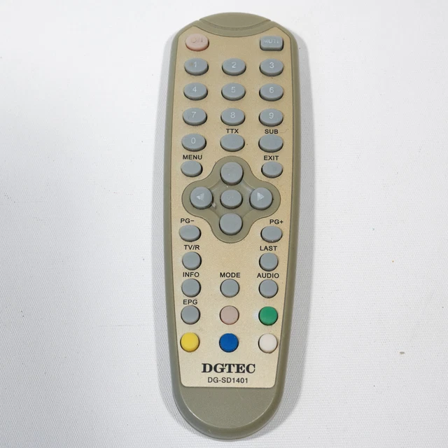DGTEC DG-SD1401 SET Top Box TV Remote Control - Genuine OEM - Tested ...