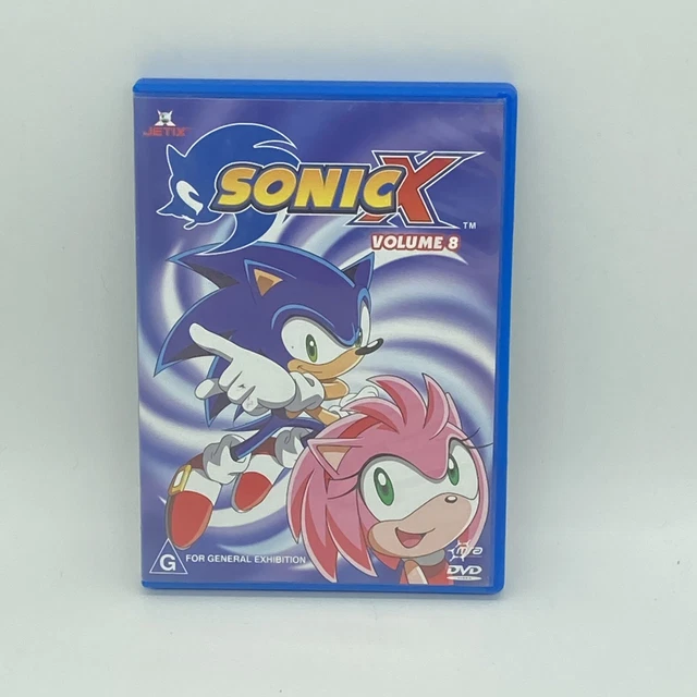 SONIC X VOL 8 DVD | Sonic the Hedgehog TV Series Volume 8 Region 4 R4 ...
