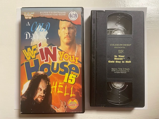 RARE WWF COLD Day in Hell (Coliseum Home Video 1996) NTSC VHS Tape £93. ...