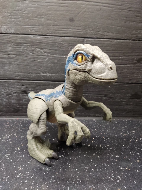 JURASSIC WORLD PRIMAL Pal Blue Velociraptor Dinosaur Action figure £5. ...