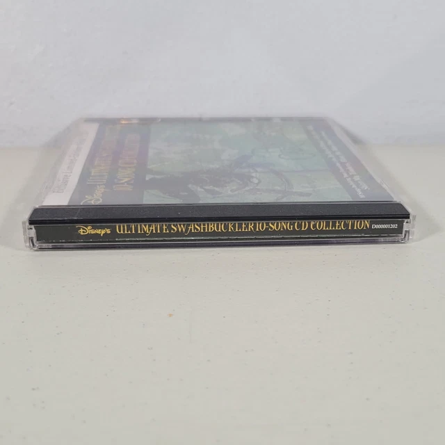 DISNEYS ULTIMATE SWASHBUCKLER 10 Song CD Collection Pirates of the ...