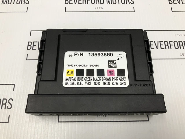 HOLDEN COMMODORE ECU Bcm, P/N 13593560, Vf, 05/13-12/17 2014 Lfx $95.50 ...