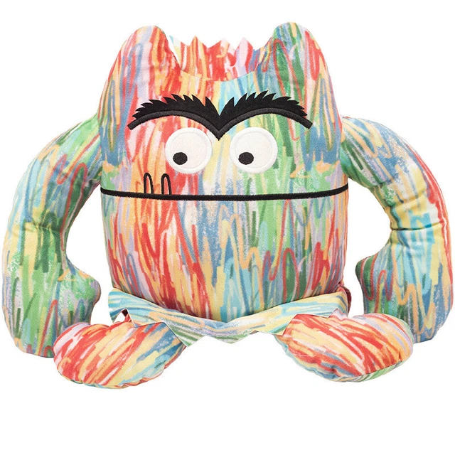 ADORABLE EMOTION MONSTER Plush Toy Colorful And Cuddly Choose Your Size ...