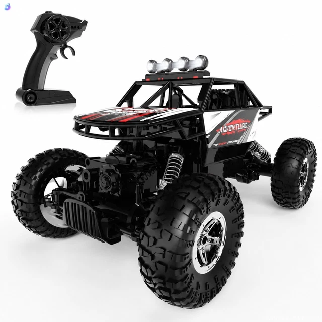 RC MONSTER TRUCK 1:14 4WD Dual Motors Metal Body - Off Road Remote ...