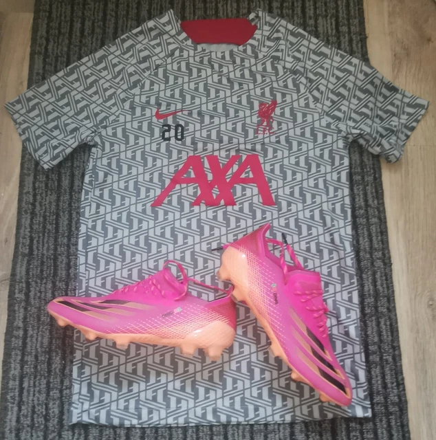 LIVERPOOL FC DIOGO Jota Match Boots And Player Worn Training Top $831. ...