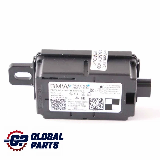 BMW F34 GT Mini F55 F56 F60 Radio Remote Control Unit Receiver 434 MHZ ...