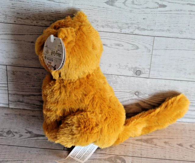 HARRY POTTER CROOKSHANKS the Gold Cat Plush 6.5" Stuffed Animal Toy ...