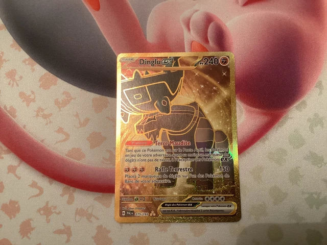 CARTE POKÉMON GOLD Ultra Rare Dinglu Ex Gold EUR 19,00 - PicClick FR