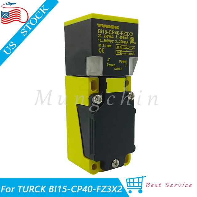 BRAND NEW TURCK BI15-CP40-FZ3X2 Rectangular Sensor Embeddable High ...
