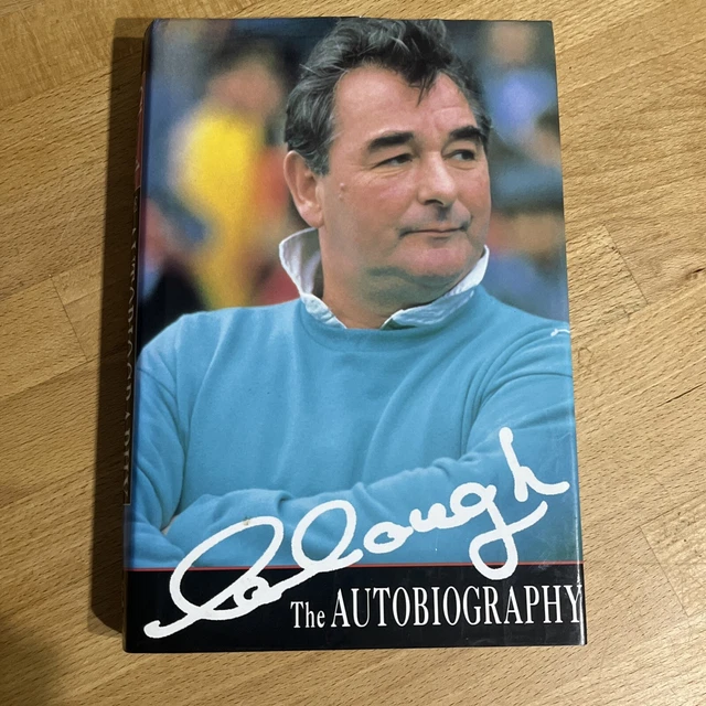 BRIAN CLOUGH HAND SIGNED Autobiography Nottingham Forest £21.95 ...