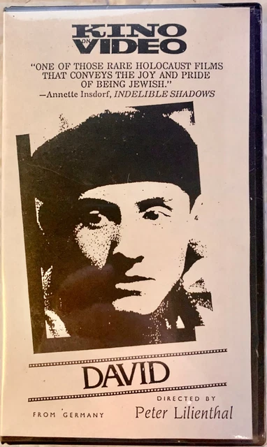 DAVID VHS- GERMAN Film- Holocaust Film- RARE OOP- New- Kino Video £30. ...