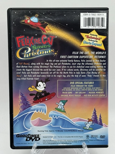 FELIX THE CAT Saves Christmas - DVD Movie - 2004 $8.98 - PicClick CA