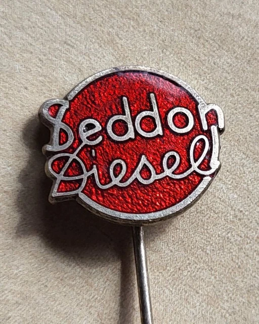 VINTAGE ENAMEL SEDDON DIESEL truck lorry logo stick pin badge £23.94 ...