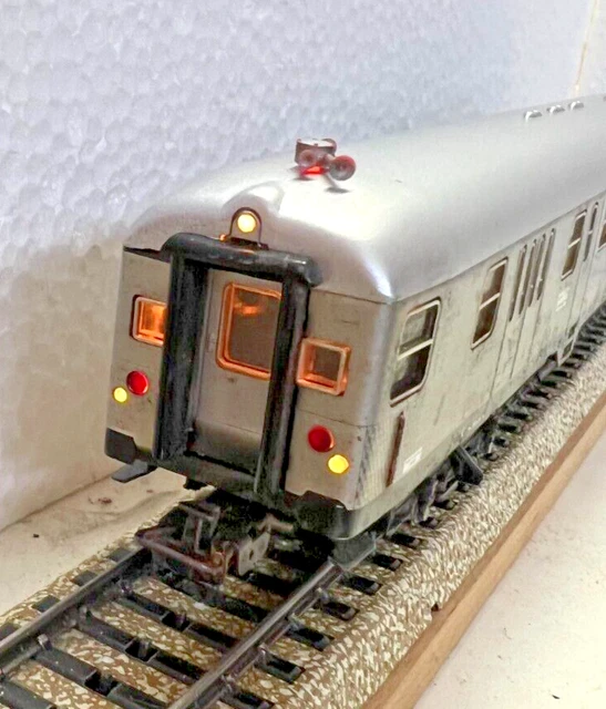 MÄRKLIN H0 4077 Reisezug-Steuerwagen (Silberling) 2.Kl. Bdnf 738 DB £40 ...