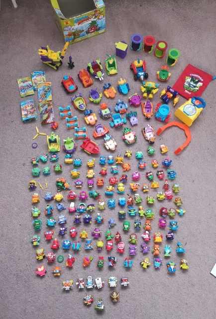 SUPERTHINGS SUPERZINGS BUNDLE 159 Buildings Vehicles profesor K gold ...