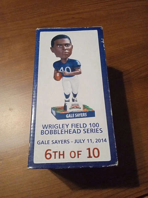 NEUF DANS SA boîte Gale Sayers Bobblehead - Chicago Bears Wrigley Field ...
