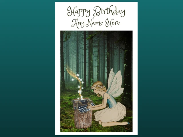 PERSONALISED BIRTHDAY CARD Autumn Goddess Pagan Samhain Solstice Autumnal Fairy £2.99 - PicClick UK