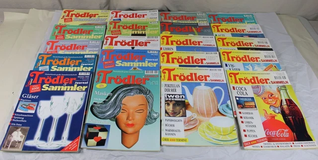 C19/ 20X TRÖDLER Heft , Zeitschrift f. Sammler + Antiquitätenfreunde ab ...