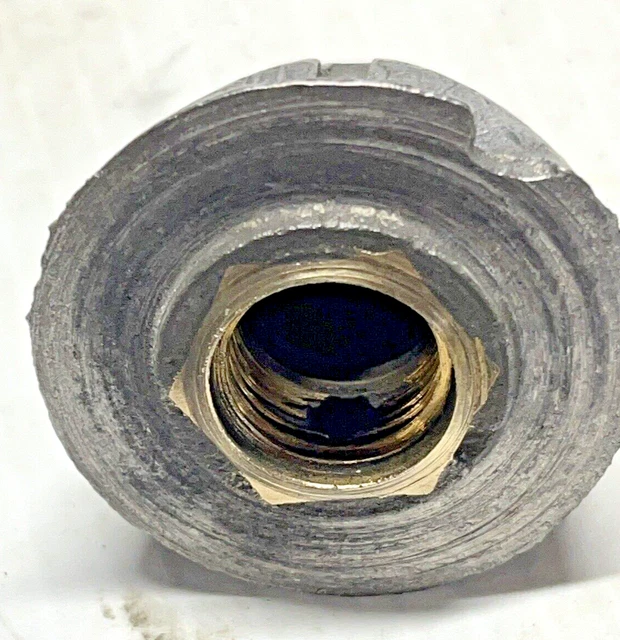 JOHNSON EVINRUDE PROP Nut Propeller Nose Cone Pin Drive 376501 Metal w ...