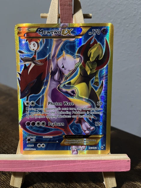 MEWTWO EX FULL Art Secret Rare XY Breakthrough Card 163/162 £1.13 ...