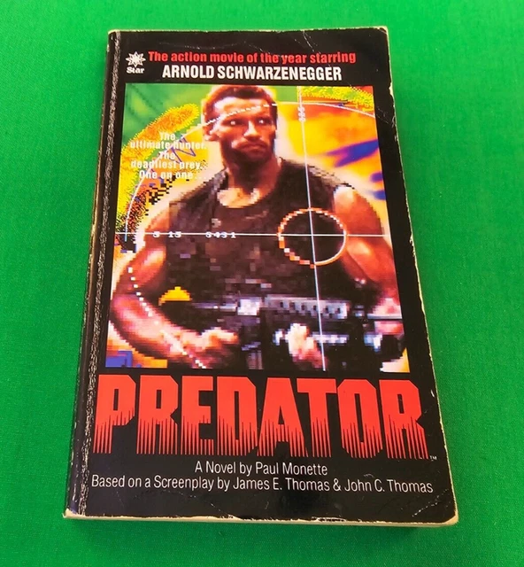 PREDATOR **1ST/1ST STAR EDITION!!** Paul Monette Movie Novelisation #1 ...