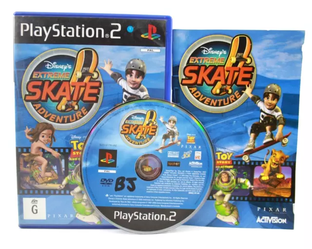 DISNEY'S EXTREME SKATE Adventure - PlayStation 2 (PS2) [PAL] - WITH ...