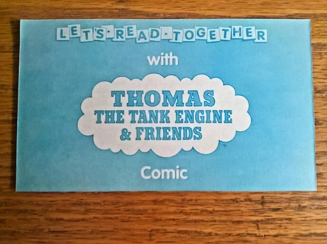 THOMAS THE TANK Engine alphabet reading cards x6 (originally given with ...