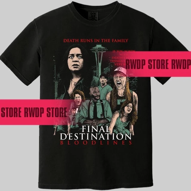 FINAL DESTINATION BLOODLINES Movie T-shirt (2025) Unisex Horror Film ...