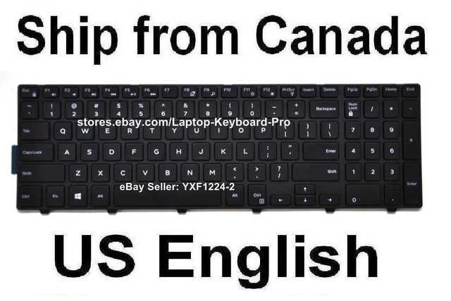 KEYBOARD FOR DELL Inspiron 15 7000 Series 15-7559 7559 - US English $28 ...