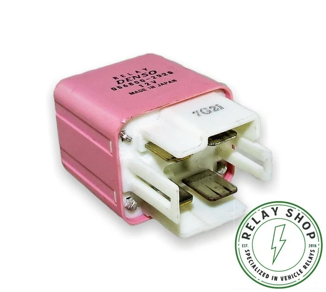 MITSUBISHI (95-12) 4-PIN Pompe ABS Moteur Light-Pink Relais Denso ...