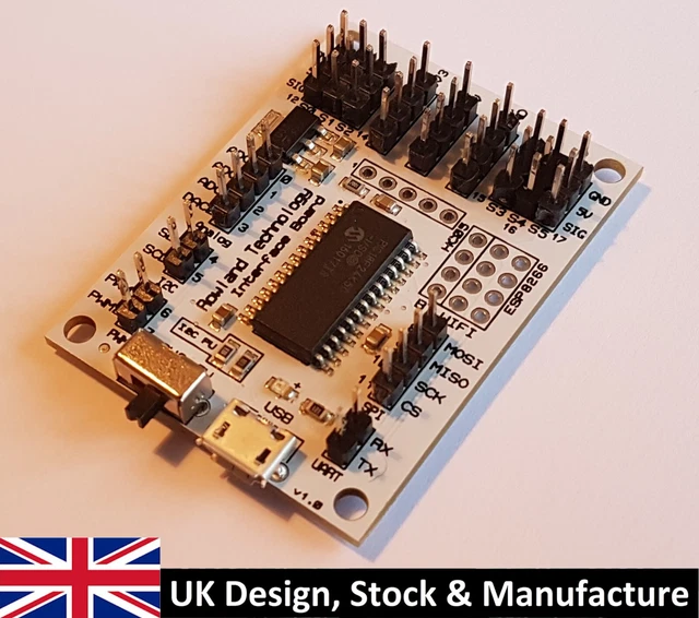 Embedded Interface Board I2c Spi Uart Pwm Adc Dac Servo Pc Netzwerk Usb