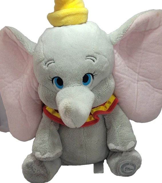 DISNEY STORE STAMPED Dumbo Big Ear Elephant 14"Cuddly Plush Soft Toy ...