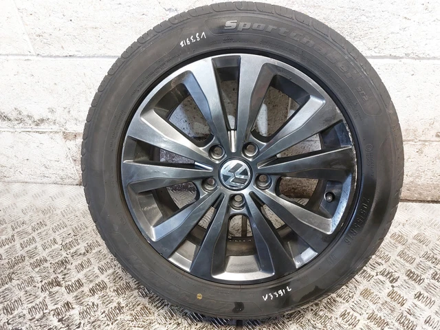VOLKSWAGEN GOLF MK7 16" Inch Alloy Wheel With Tyre 205/55/R16 2014 5 ...