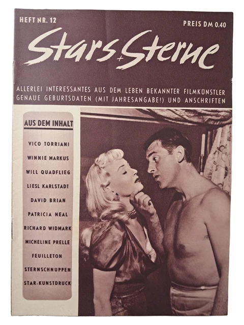 STARS + STERNE Nr. 12 Zeitschrift Geburtsdaten Adressen Kunstdruck EUR ...