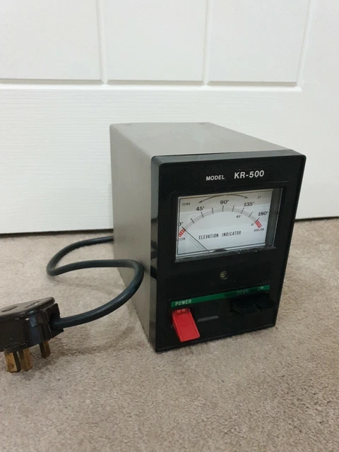 KEN-PRO ANTENNA ELEVATION Rotator control box Kr-500 *EUC*amateur*rare ...