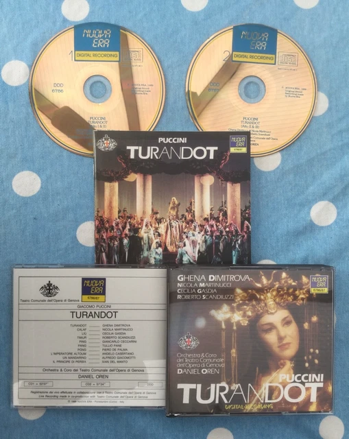 🌟TURANDOT🌟2 X CD Set🌟Daniel Oren🌟Puccini🌟Opera🌟Classical🌟Uk Seller🌟 £19 ...