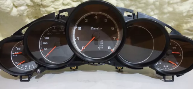 PORSCHE PANAMERA TURBO Tacho Speedometer Compteur Instrument Cluster ... PORSCHE PANAMERA TURBO Tacho Speedometer Compteur Instrument Cluster ...