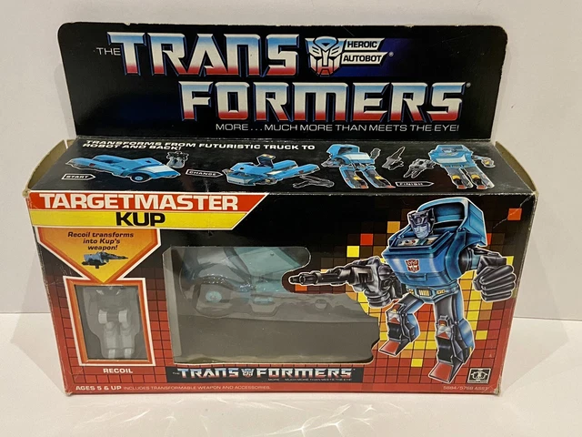 TRANSFORMERS G1 AUTOBOT Targetmaster Kup 1987 100% Complete Mint In Box ...
