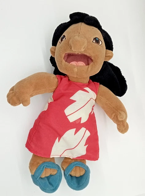 LILO ANIMATOR LILO & Stitch Disney Store 8" Soft Toy Plush Beanie ...