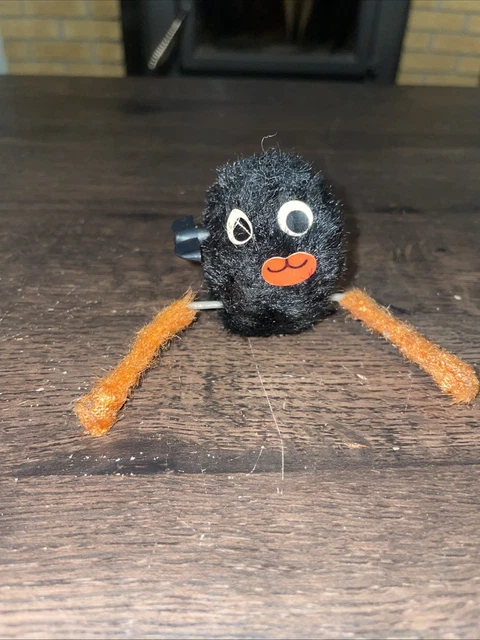 MCM VINTAGE WOBBLY Woozer Spider Wind Up Monster Toy Works £17.95 ...